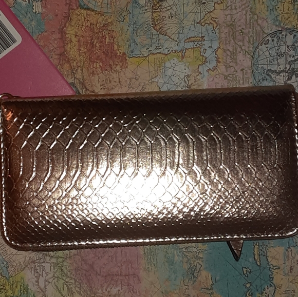 Rampage | Bags | Rampage Wallet Metallic Silver | Poshmark